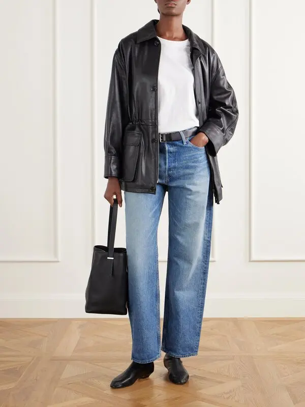 METIER Tilt 22 Leather Shoulder Bag