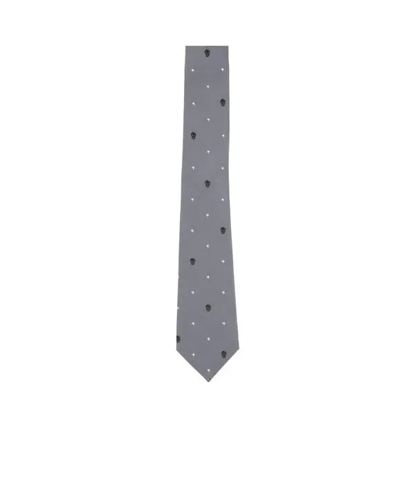 Alexander McQueen Patterned-jacquard Tie