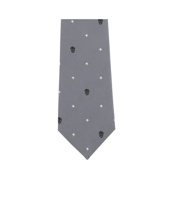 Alexander McQueen Patterned-jacquard Tie