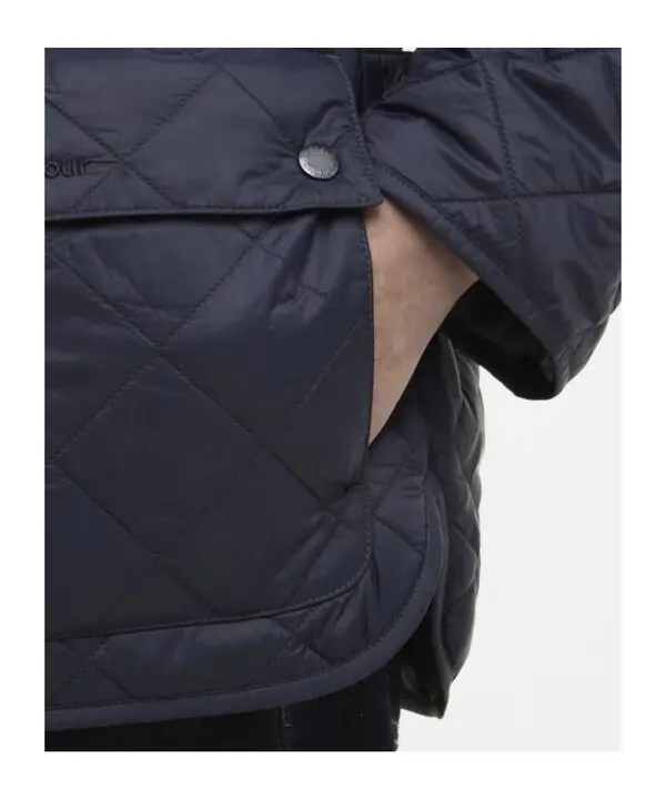 Barbour City Bedale Quilted Corduroy-collar Jacket