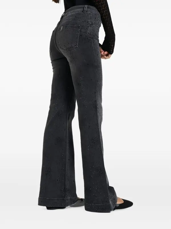 Liu Jo Embellished Flared Jeans