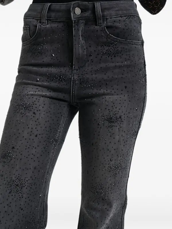 Liu Jo Embellished Flared Jeans
