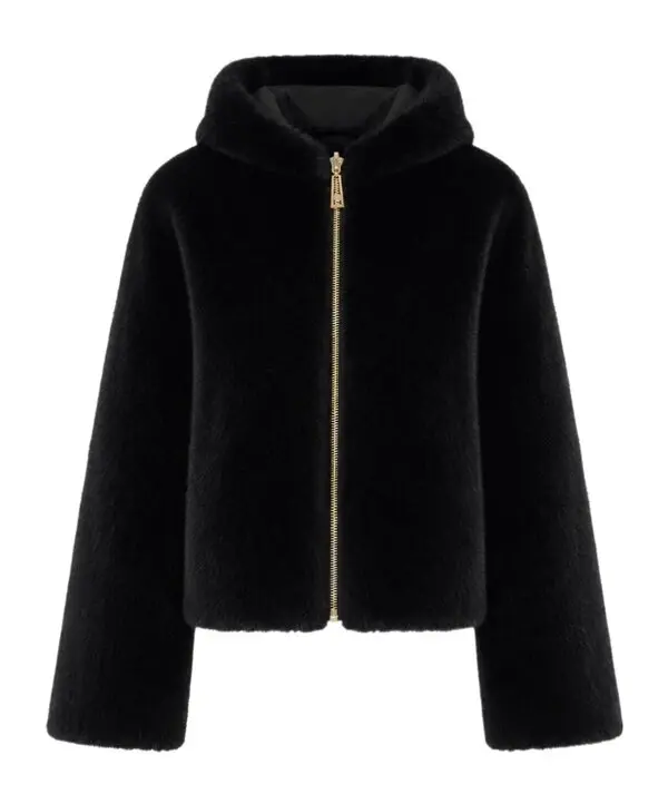 Liu Jo Reversible Faux Fur Hooded Jacket