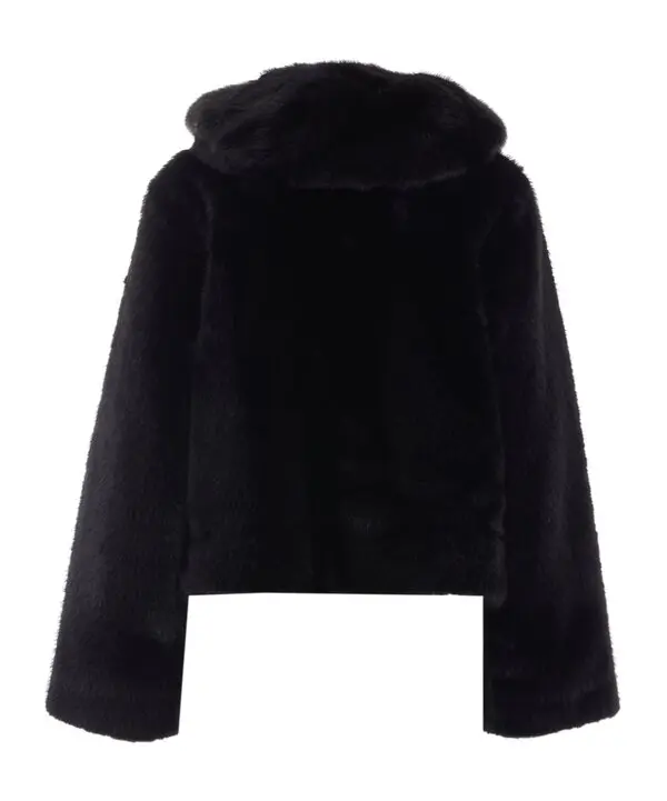 Liu Jo Reversible Faux Fur Hooded Jacket