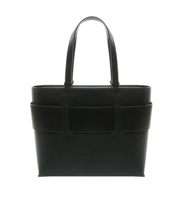 Armani Exchange Logo Plaque Tote Bag