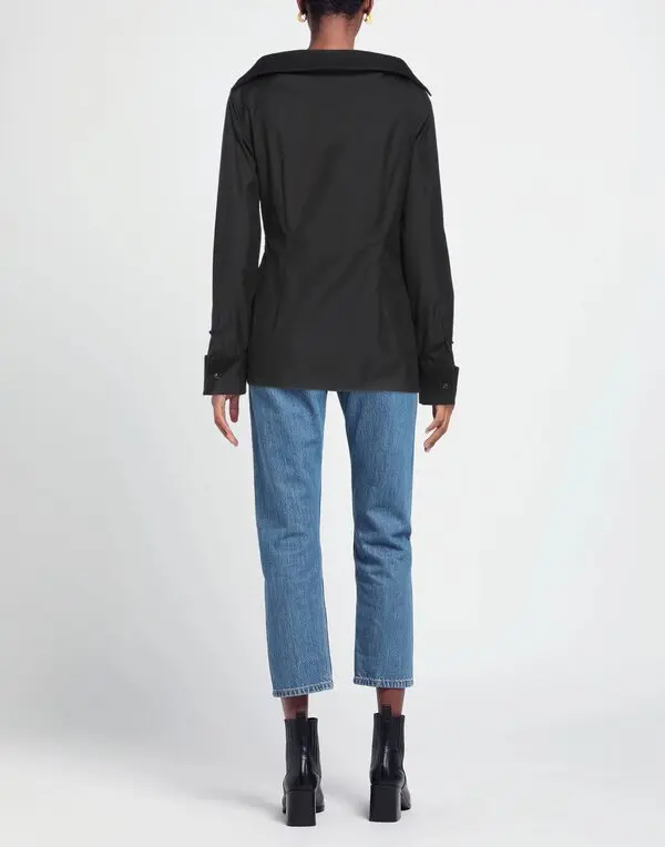 Max Mara Solid Color Long Sleeve Shirt