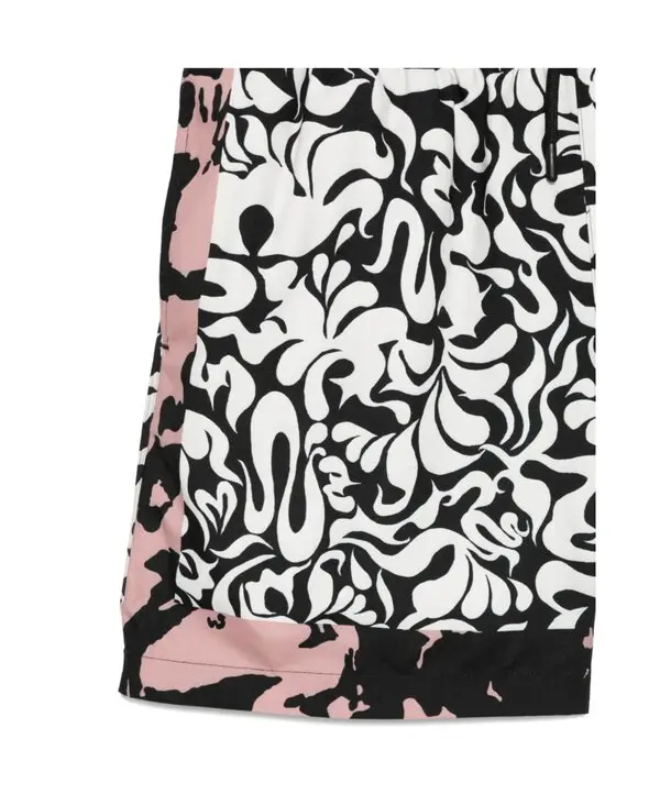 Dries Van Noten Pattern-printed Swim Shorts