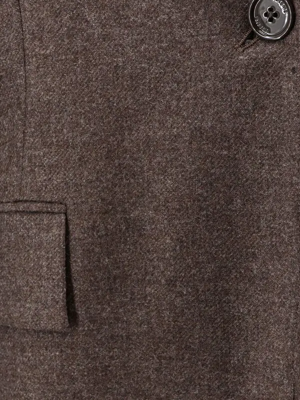 TOTEME Scarf Lapel Viscose And Wool Blazer