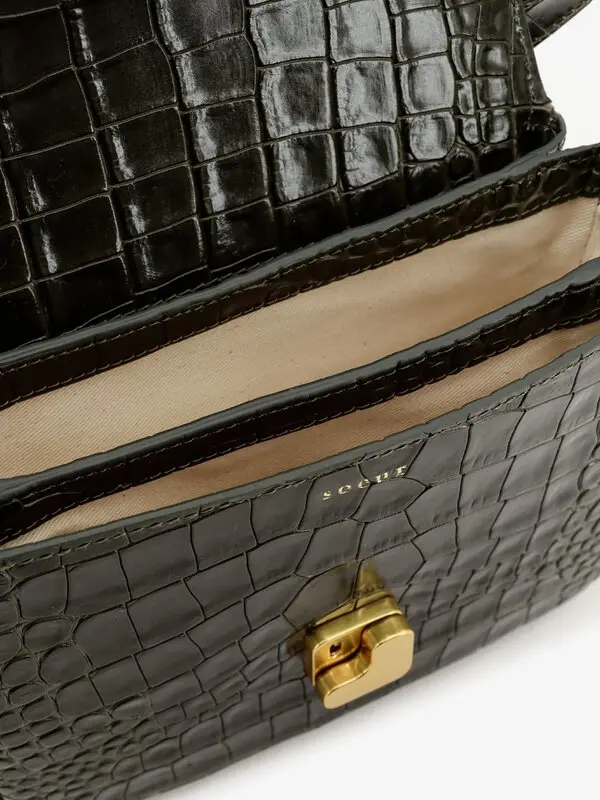 Soeur Bellissima Mini Leather Crossbody Bag