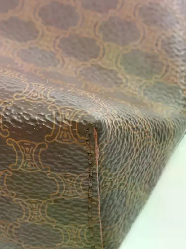Celine 2000s Macadam Embossed Handbag