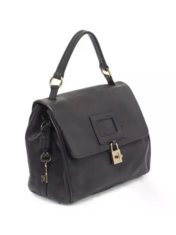 Dolce & Gabbana Dory Leather Top Tote Bag