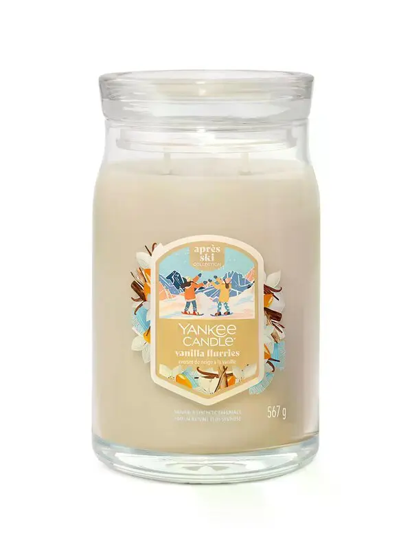 YANKEE CANDLE Vanilla Flurries Candle - Neutrals