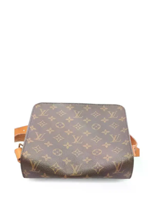 LOUIS VUITTON Medium 1989 Monogram Cartesier Mm Shoulder Bag
