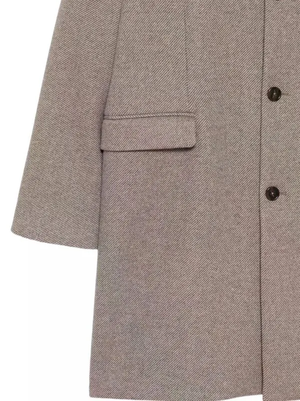 Gant Single-breasted Wool-blend Coat
