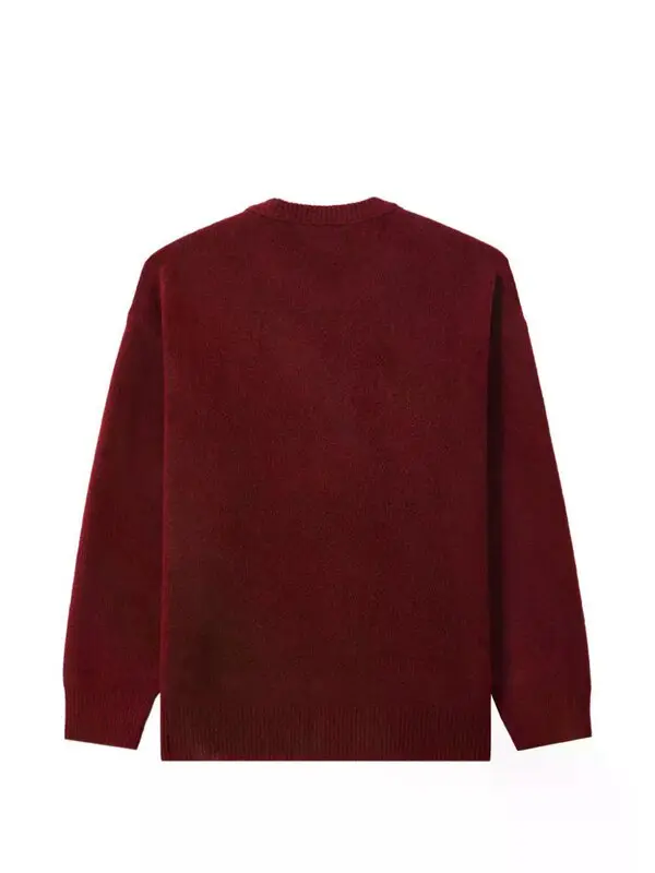 CHOCOOLATE Intarsia-knit Cotton Sweater