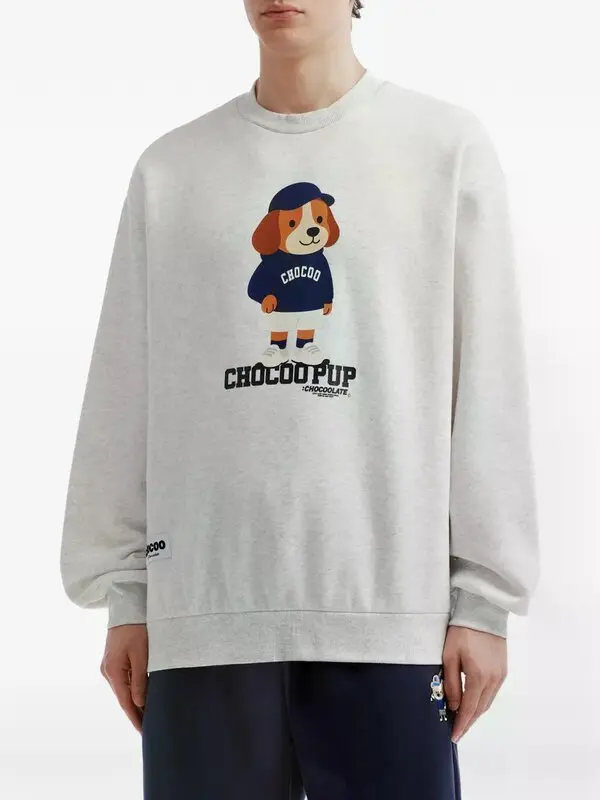 CHOCOOLATE Graphic-print Sweatshirt