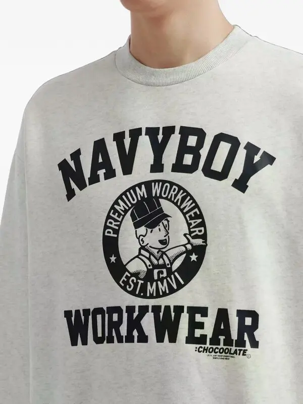 CHOCOOLATE Graphic-print Sweatshirt