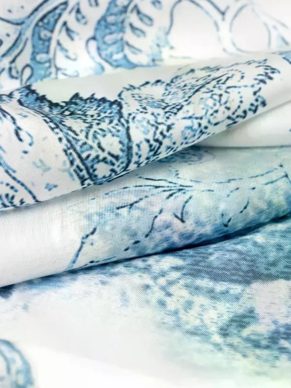ELIZABETTA Toile De Jouy Silk Scarf
