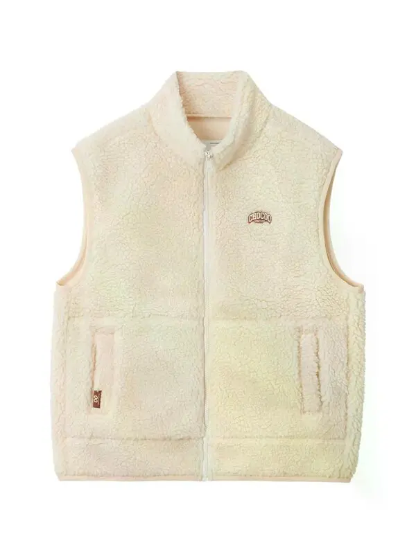 CHOCOOLATE High-neck Zip-up Gilet