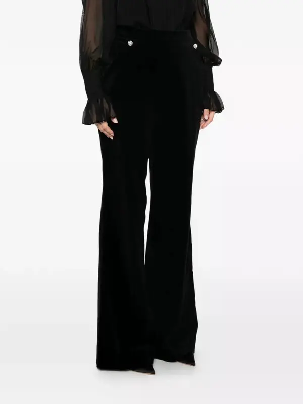 TEMPERLEY LONDON Crystal Clove Velvet Trousers