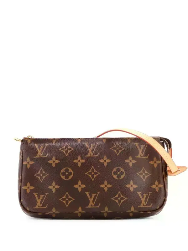 LOUIS VUITTON Pochette Accessoires Nm Monogram Canvas Clutch Bag