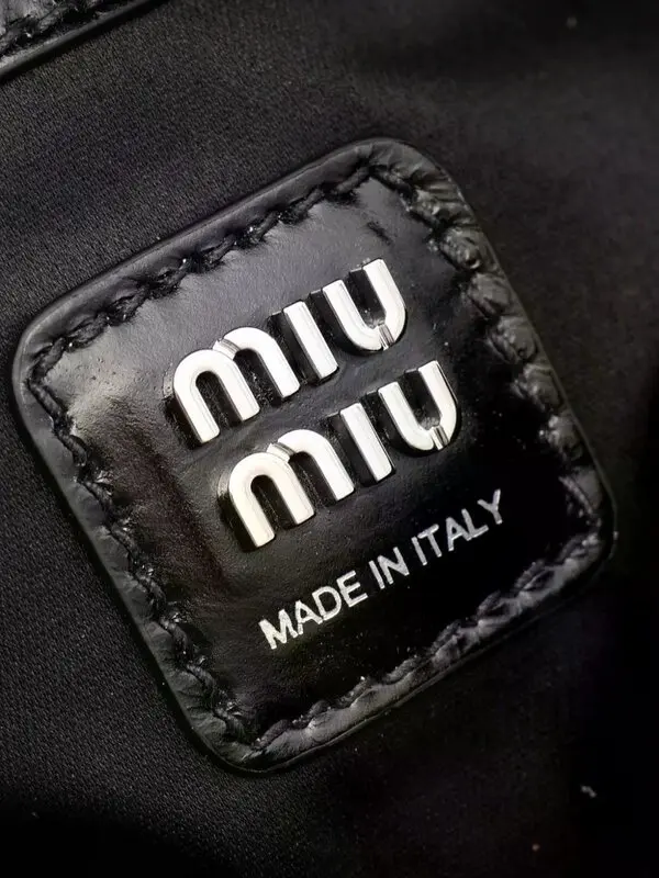 Miu Miu 2020s Vitello Shine 2-way Tote Bag