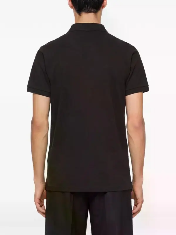 ERL Embroidered Crest Polo Shirt