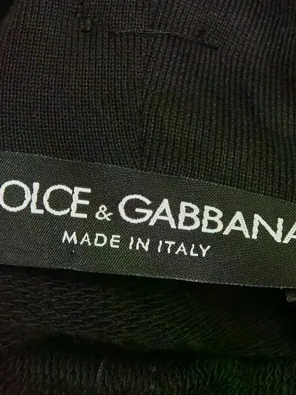 Dolce & Gabbana Embellished Cotton Hoodie