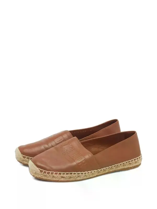 Dior Granville Leather Espadrille Flats