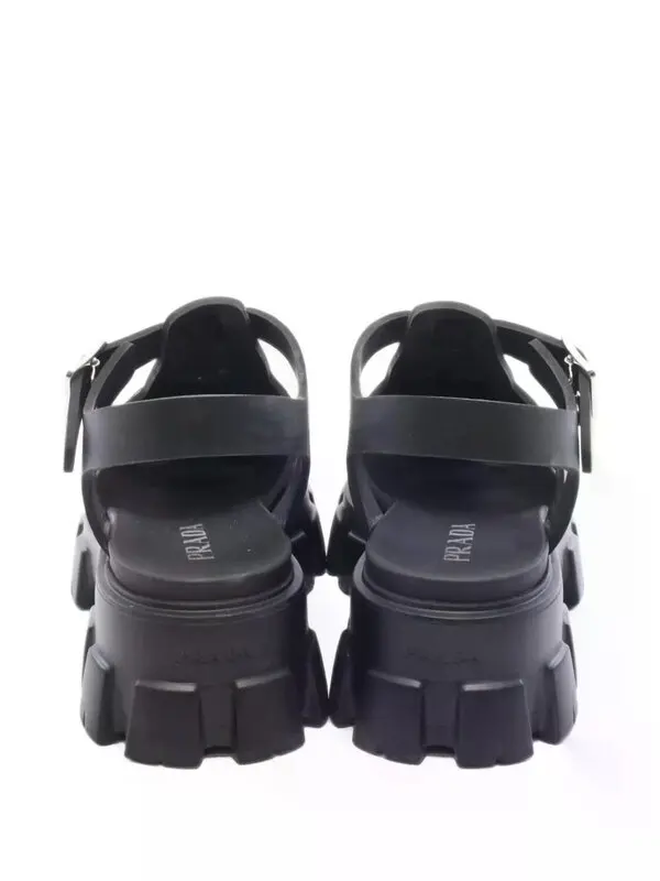 Prada 2010s Monolith Sandals