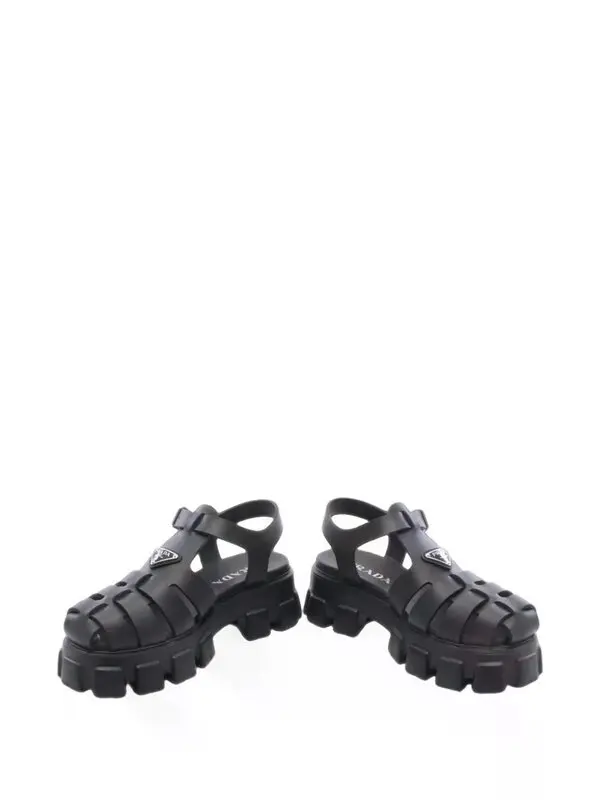 Prada 2010s Monolith Sandals