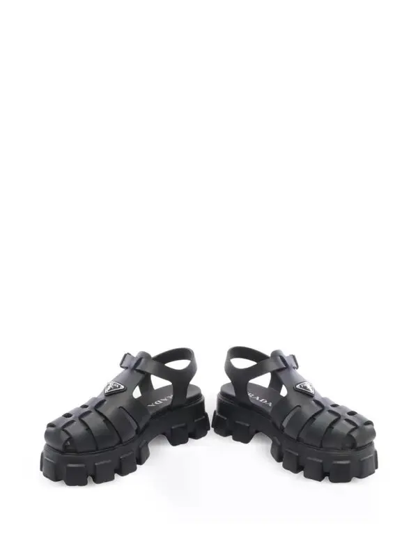 Prada 2010s Monolith Sandals