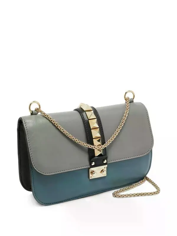 Valentino Garavani Medium Rockstud Glam Lock Shoulder Bag