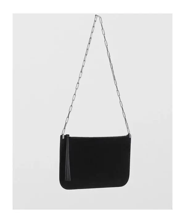 Phoebe Philo Chain Shoulder Bag - Black