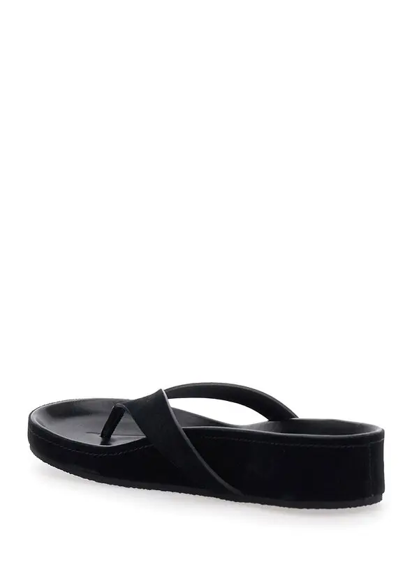 Phoebe Philo Round-toe Slippers