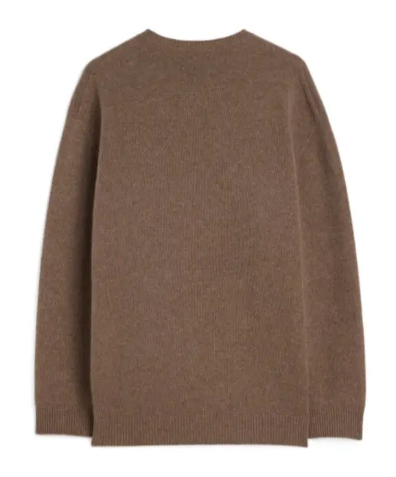 JIL SANDER Oversized Crew Neck Knitted Sweater