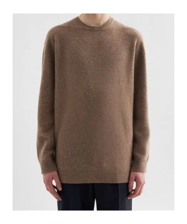 JIL SANDER Oversized Crew Neck Knitted Sweater