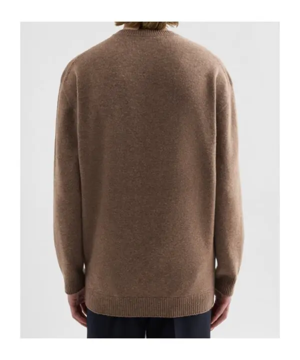 JIL SANDER Oversized Crew Neck Knitted Sweater