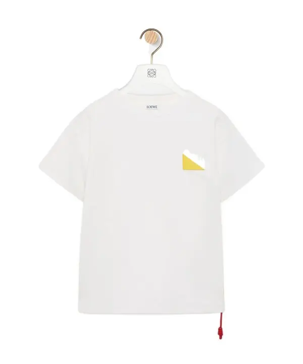 Loewe T-shirt In Cotton Blend - White