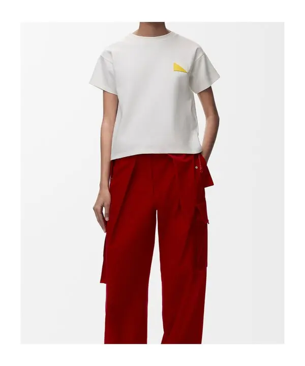 Loewe T-shirt In Cotton Blend - White