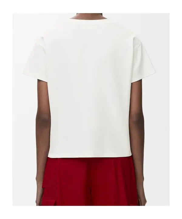 Loewe T-shirt In Cotton Blend - White