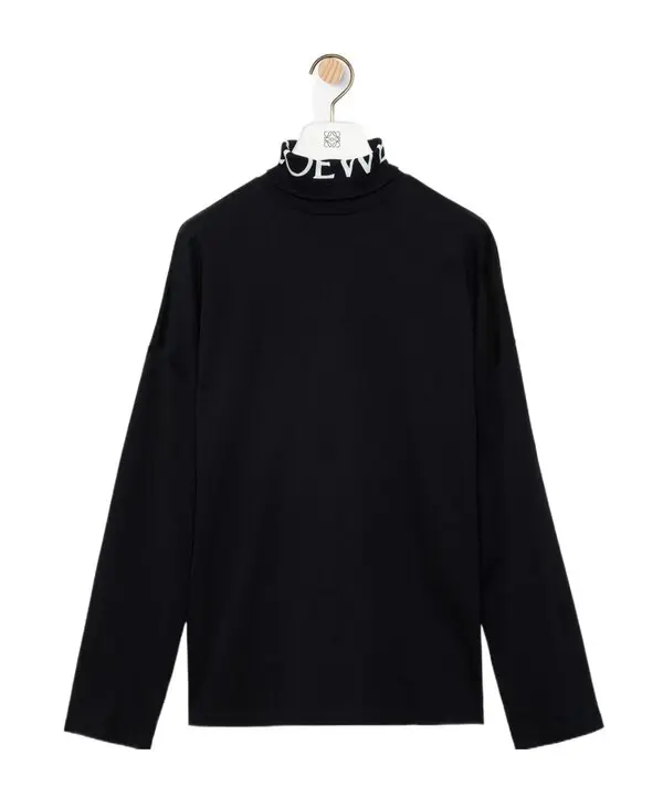 Loewe Logo-print Roll-neck Top