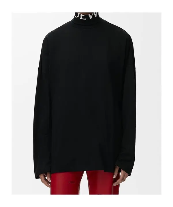 Loewe Logo-print Roll-neck Top