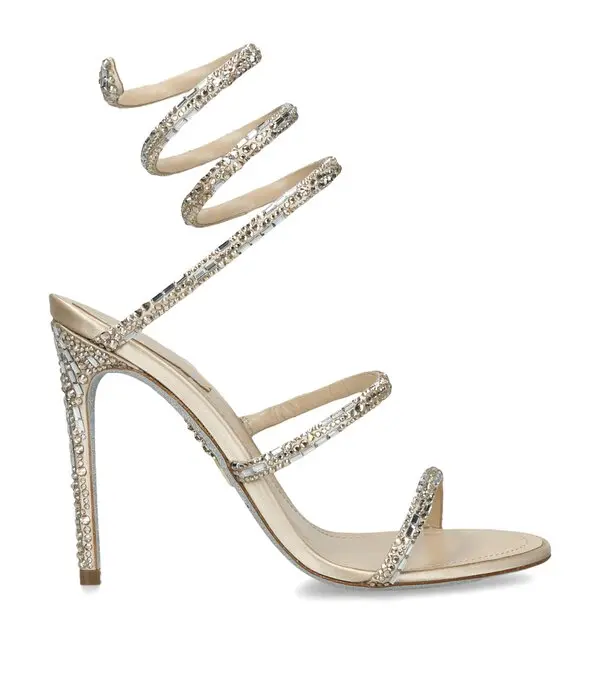 Rene Caovilla Embellished Heeled Sandals 105