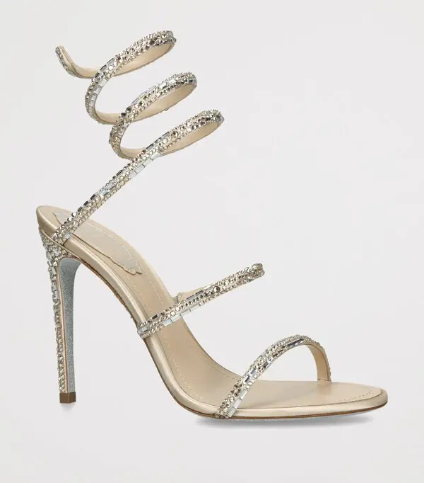 Rene Caovilla Embellished Heeled Sandals 105