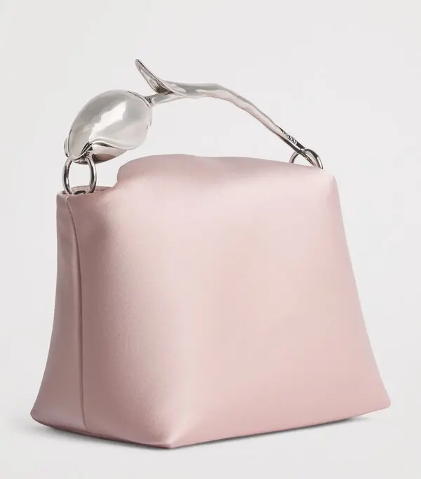 Erdem Mini Satin Bloom Top-handle Bag