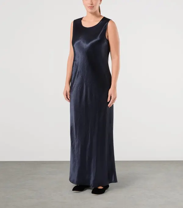 Marina Rinaldi Satin Maxi Dress