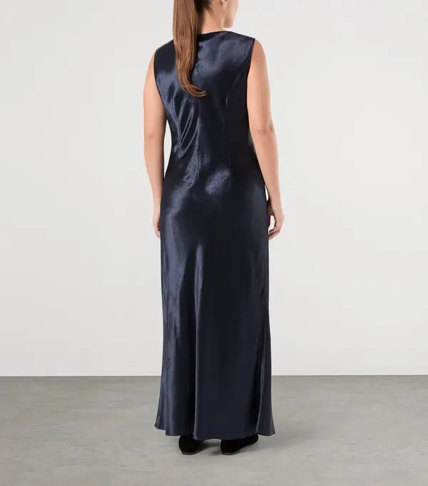 Marina Rinaldi Satin Maxi Dress