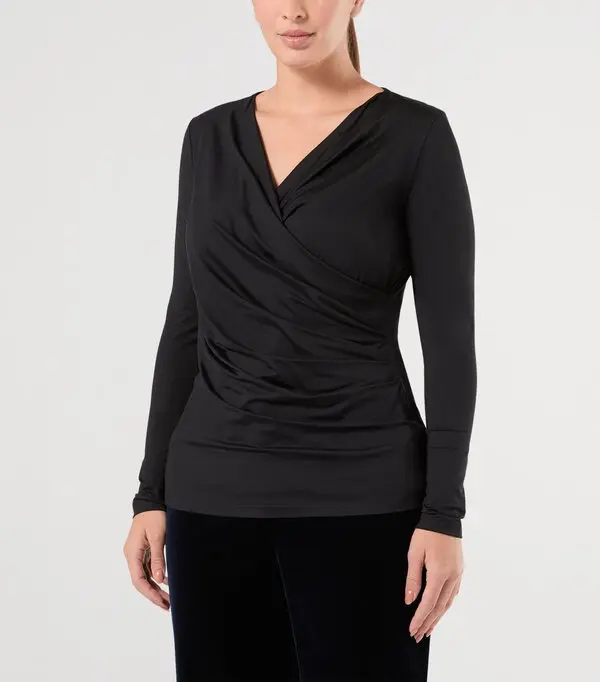 Marina Rinaldi Draped Top