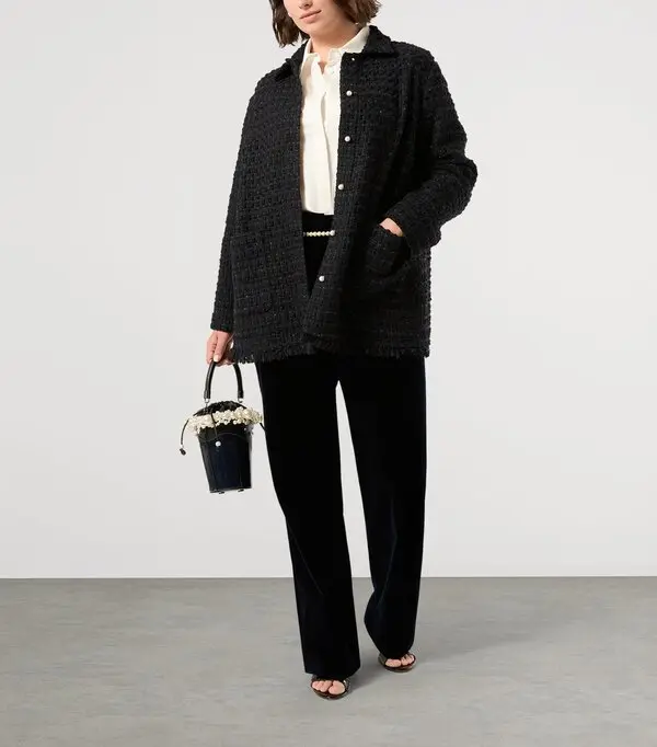 Marina Rinaldi Linen Woven Jacket